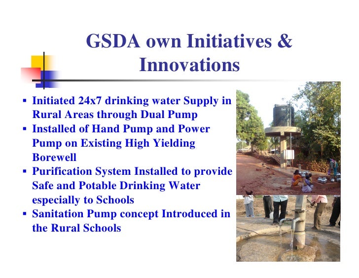 Groundwater Experiences in Maharashtra -- GSDA