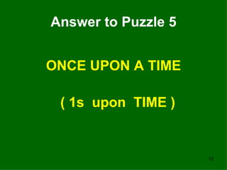 15 Rebus Puzzles To Sharpen The Mind | PPT