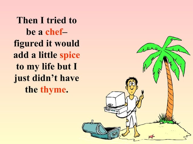 Fun With Puns...A Punny Story | PPT