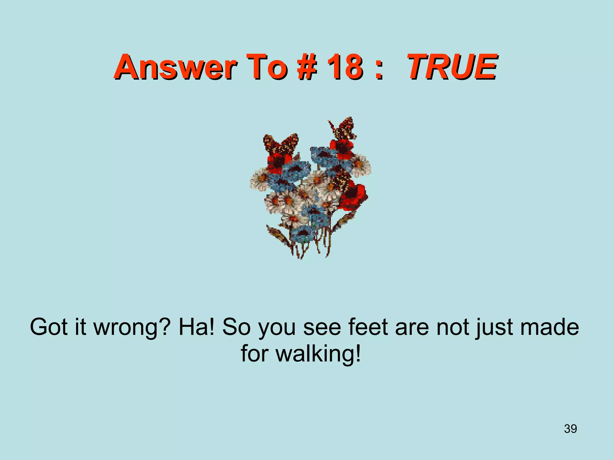 The Fun Freaky Facts QUIZ On Animals | PPT