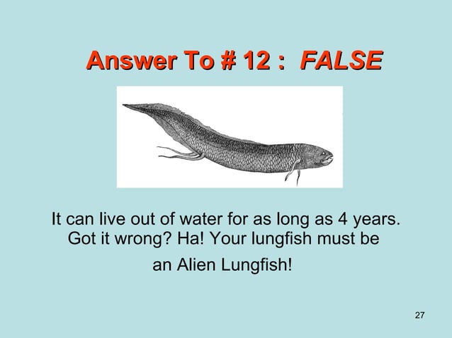 The Fun Freaky Facts QUIZ On Animals | PPT | Large Animals | Pets