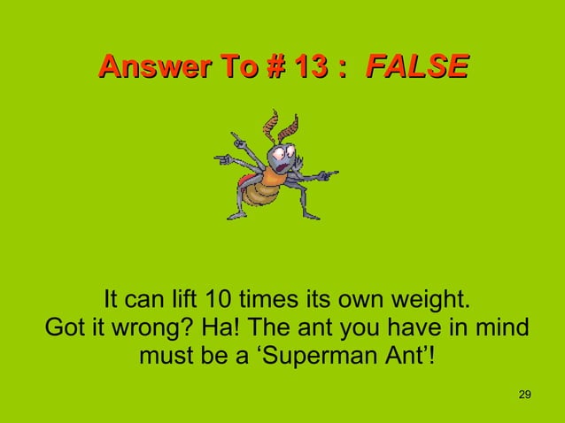 The Fun Freaky Facts QUIZ On Animals | PPT | Large Animals | Pets