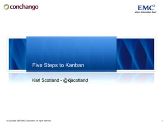 Five Steps to Kanban | PPT