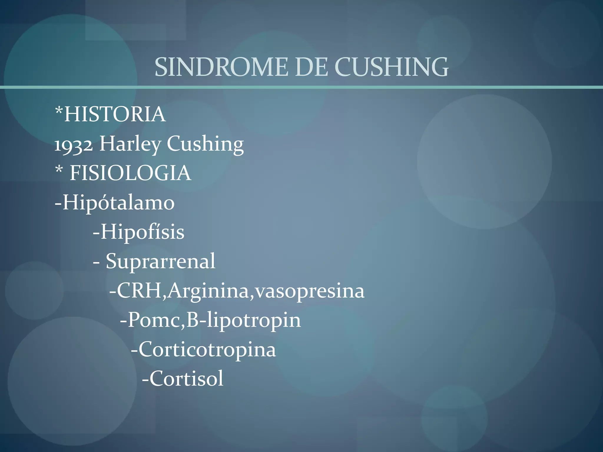 Sindrome de Cushing | PPT