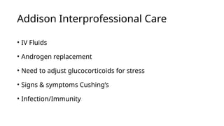Cushing syndrome and Addison disease Nursing Lesson 2025 | PPTX