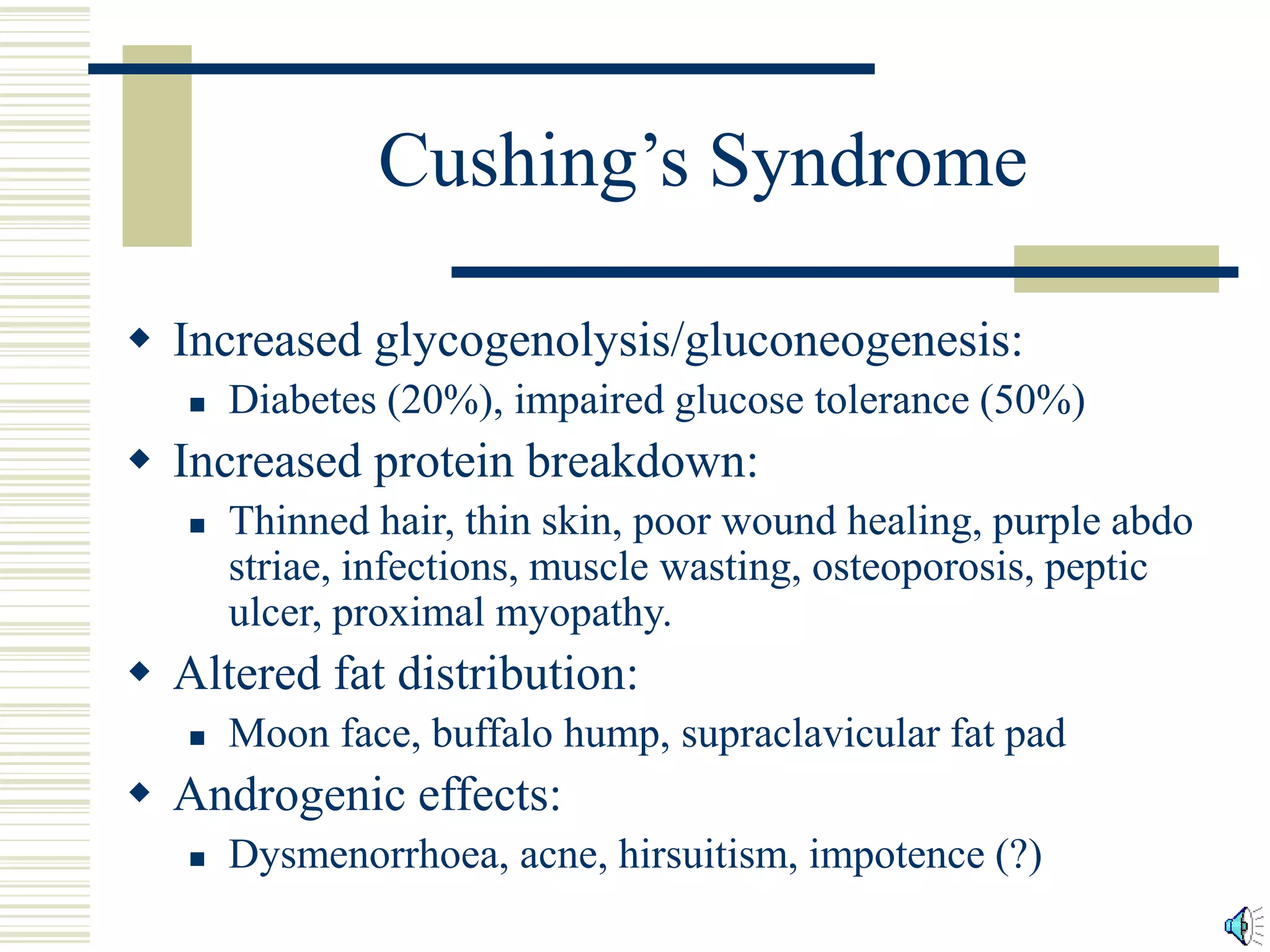 Cushing's Syndrome and Addison's Disease | PPT