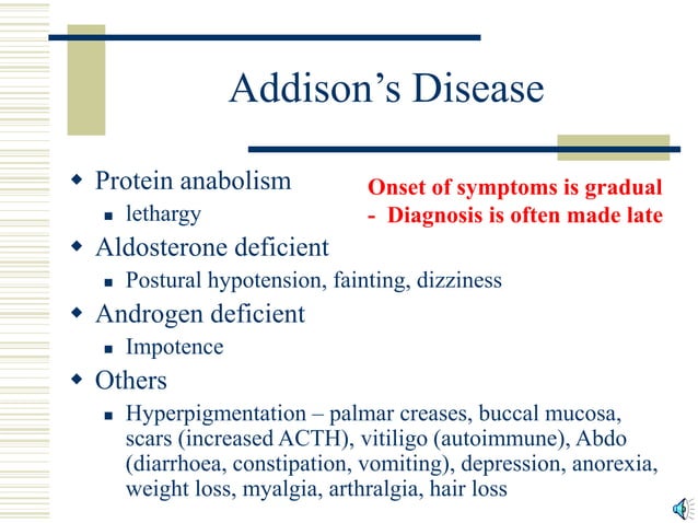 Cushing's Syndrome and Addison's Disease | PPT