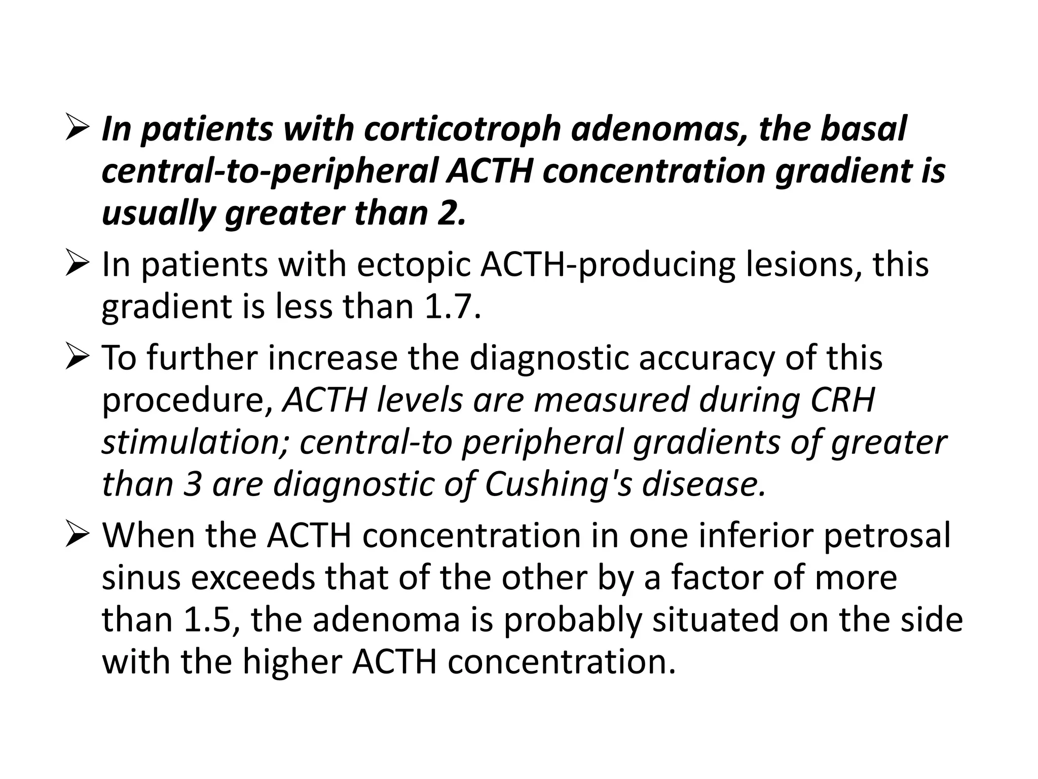 CUSHING’S DISEASE-DIAGNOSIS AND MANAGEMENT.pptx