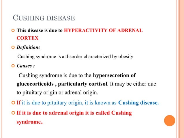 Cushing’s disease - Pheochromocytoma ..Dr Mazhar (03066980980).pdf