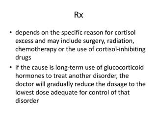 Cushing's syndrome | PPTX