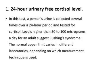 Endocrine Disorder (Cushing's syndrome) | PPTX | Hormonal Disorders ...