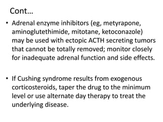 Endocrine Disorder (Cushing's syndrome) | PPTX