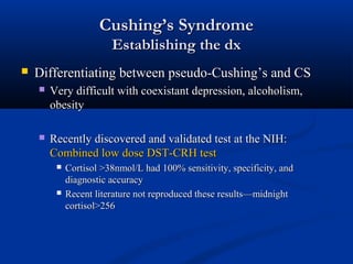 Cushing’s syndrome | PPT