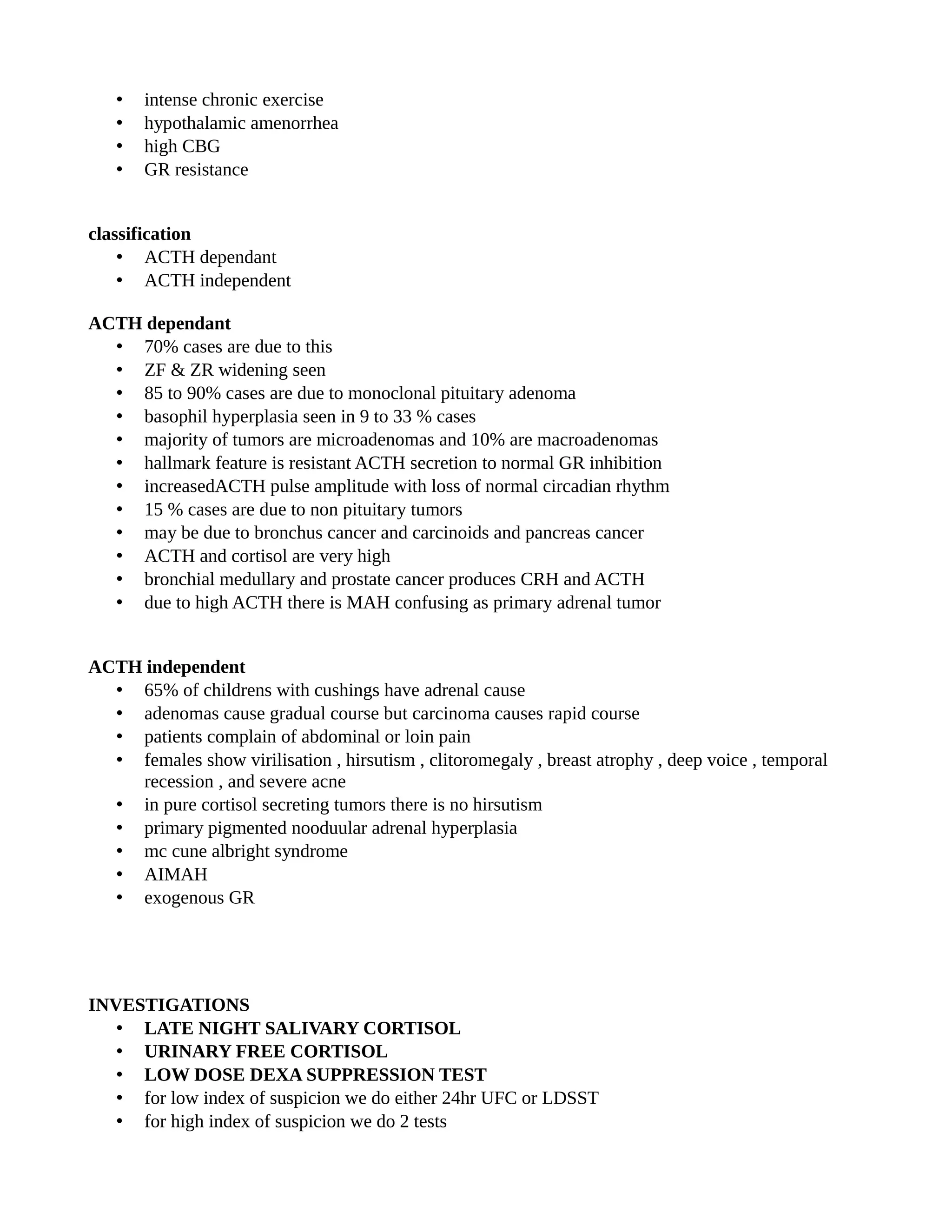 Cushings syndrome | PDF