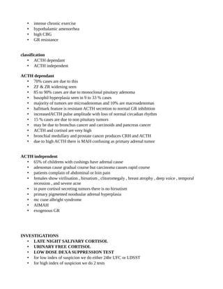 Cushings syndrome | PDF