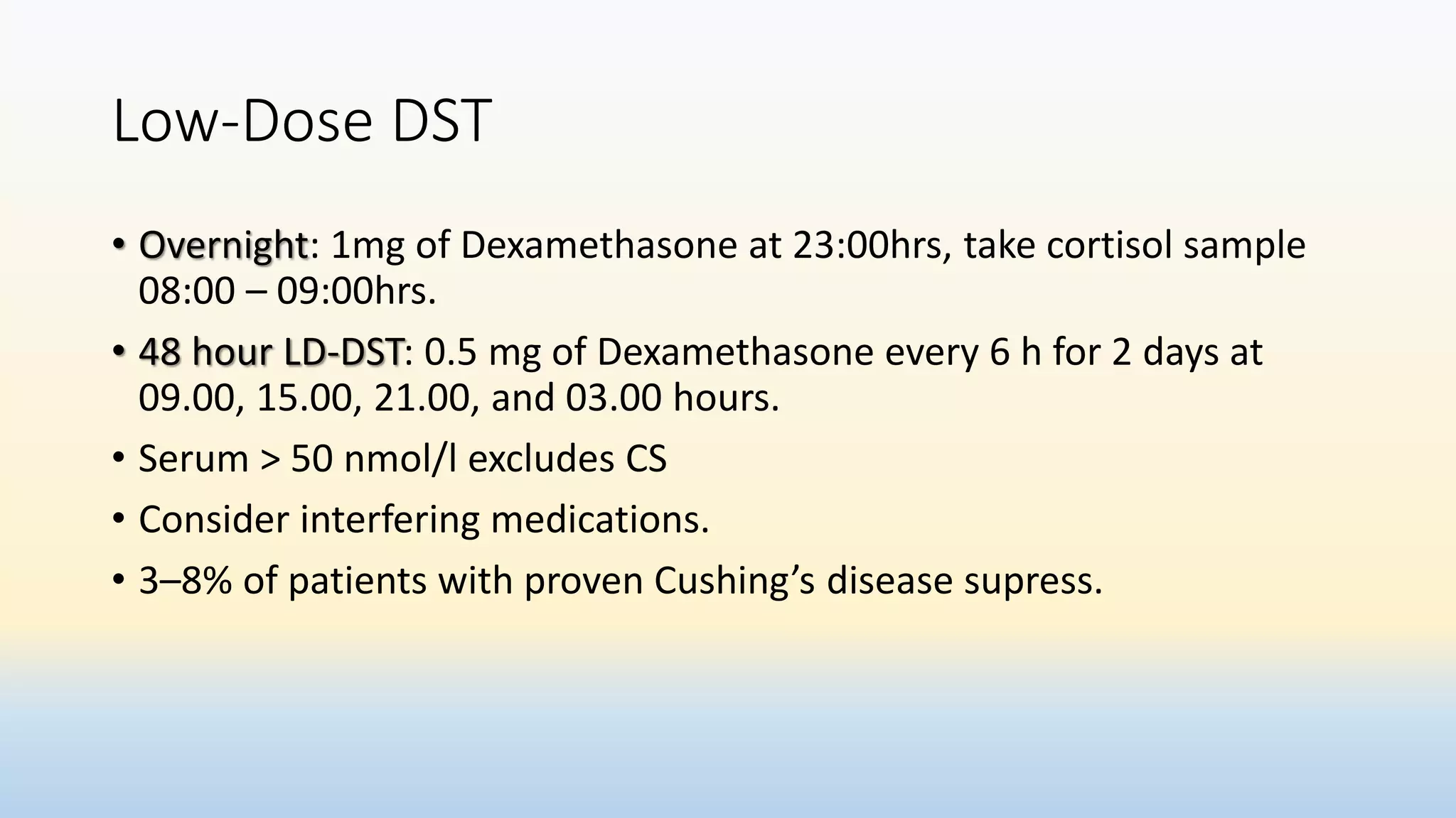 Cushing's syndrome | PPTX