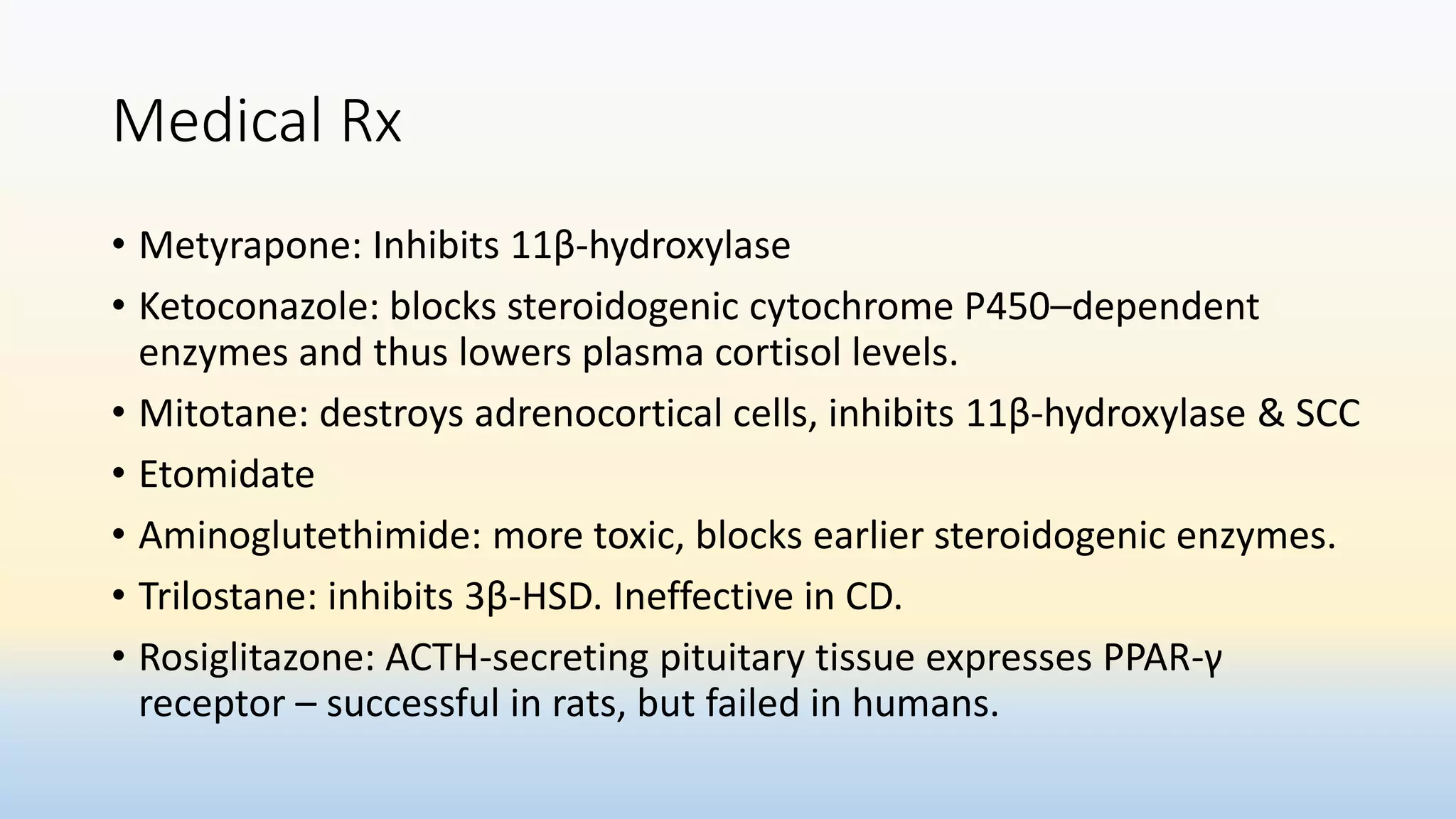 Cushing's syndrome | PPTX