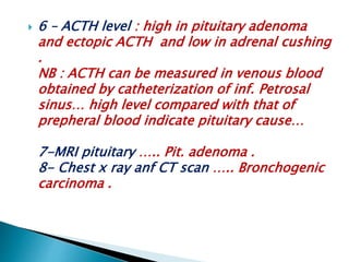 Cushing's syndrome | PPT