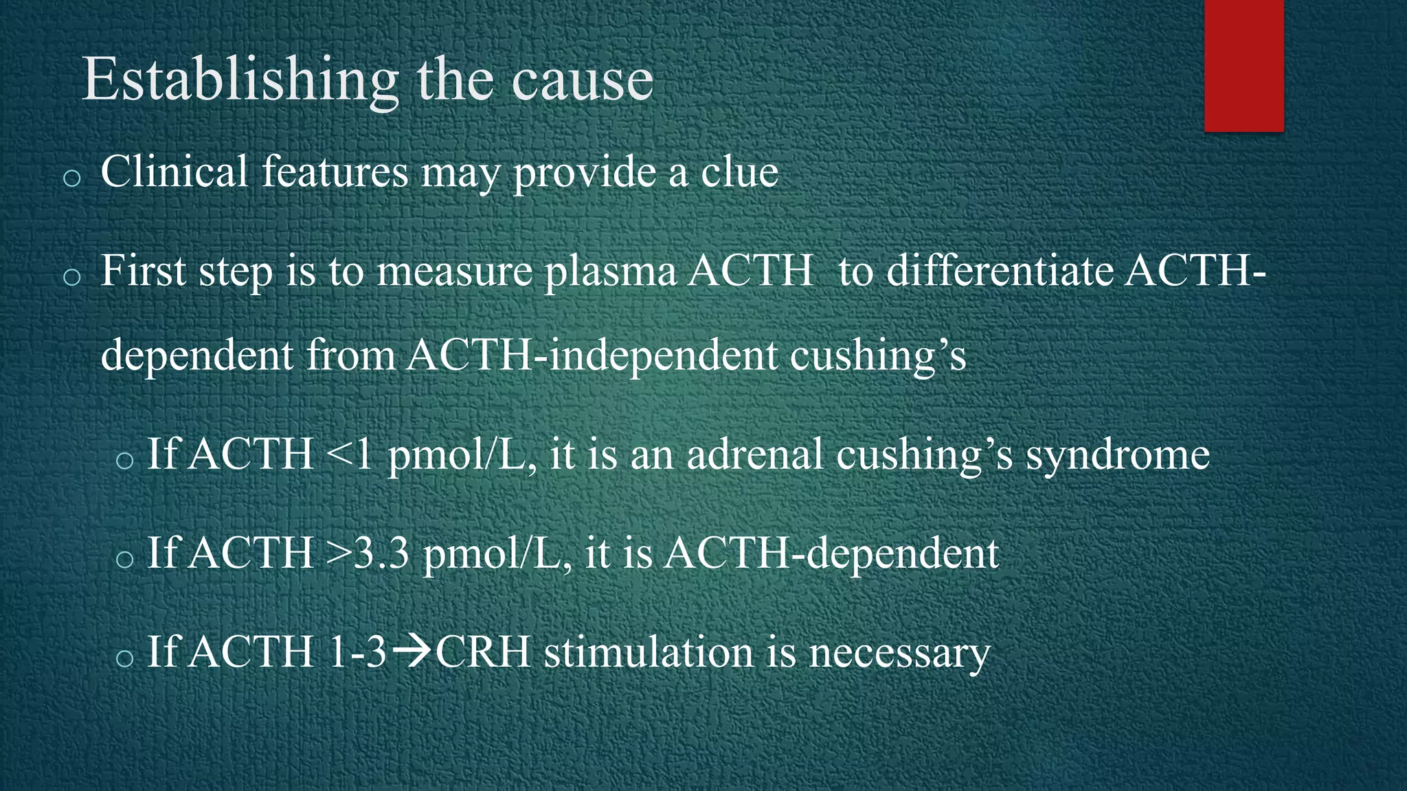 Cushing's syndrome | PPTX