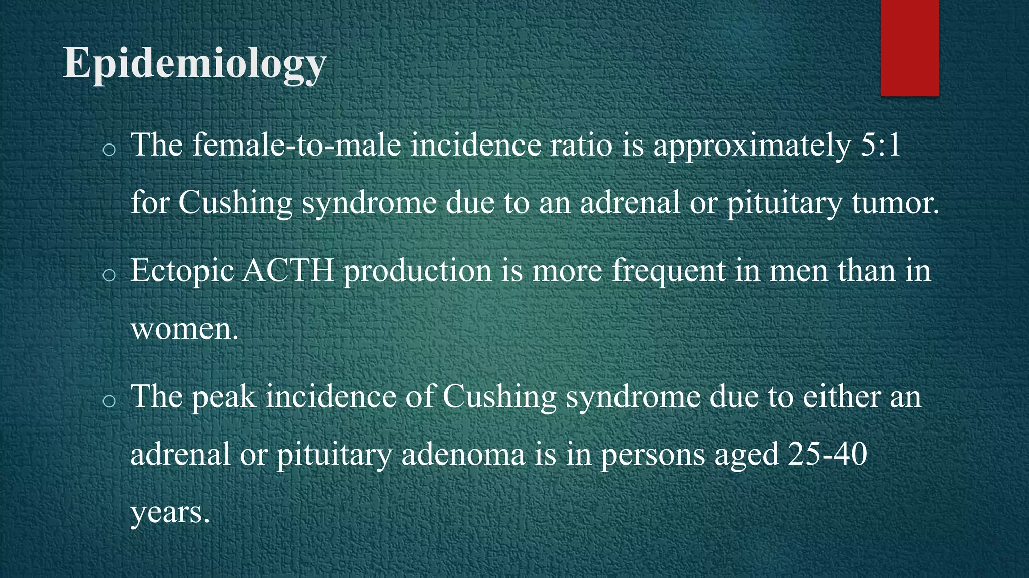Cushing's syndrome | PPTX