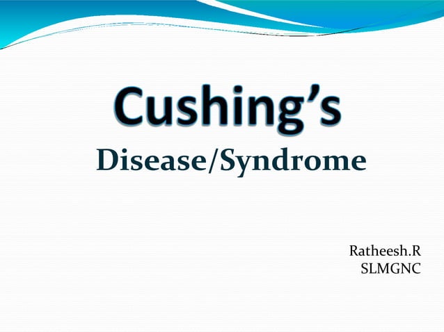 Cushings Syndrome Pptx