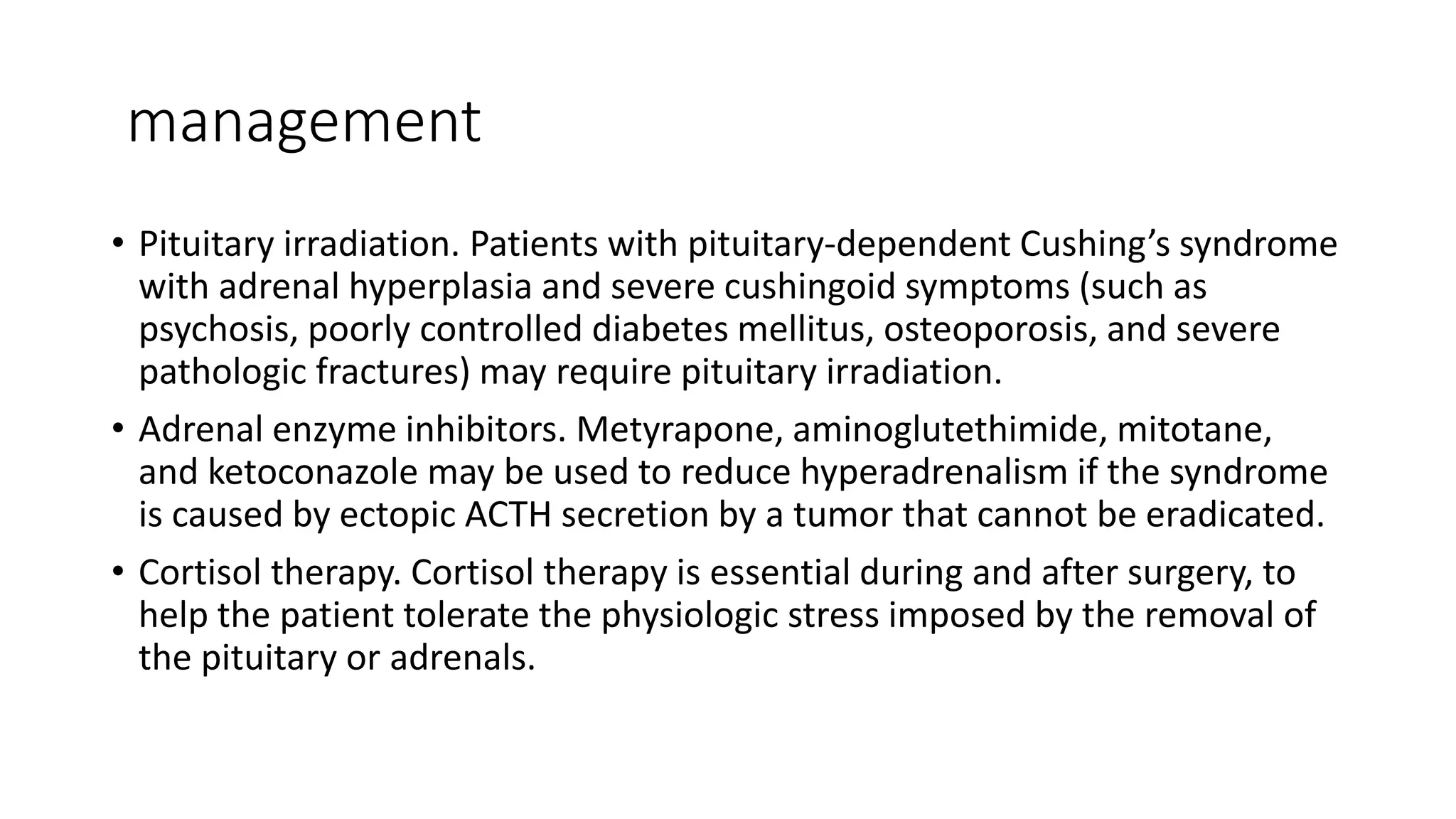 Nursing management CUSHING'S SYNDROME.pptx