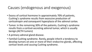 Nursing management CUSHING'S SYNDROME.pptx