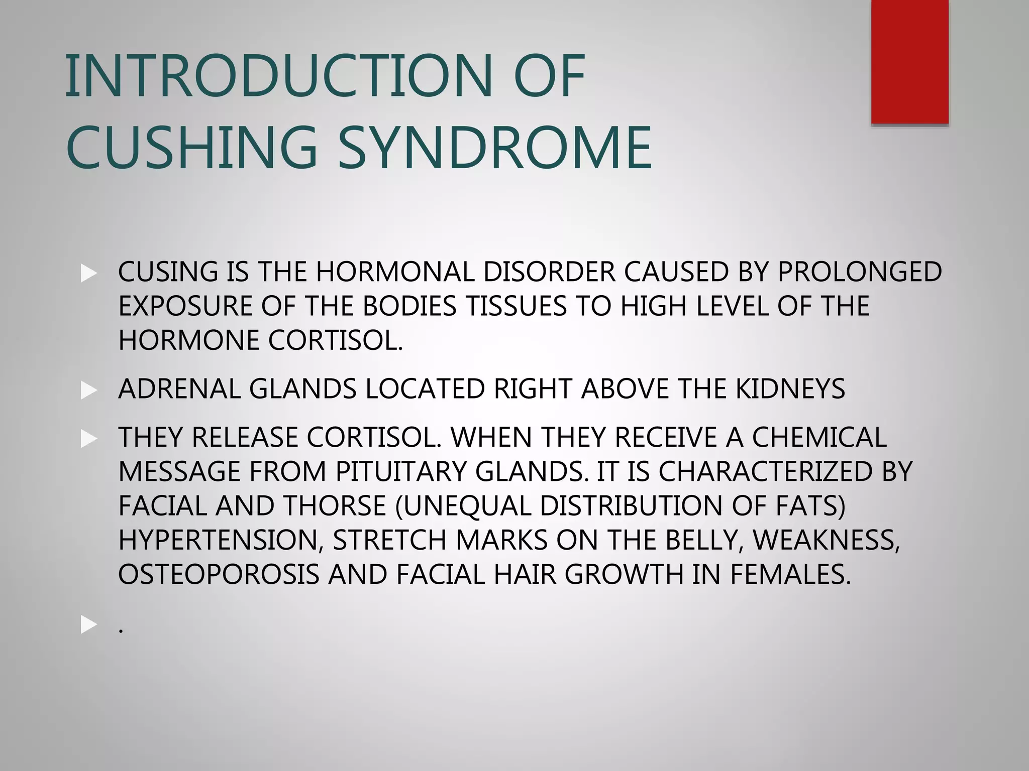 Cushing's Syndrome | PPTX