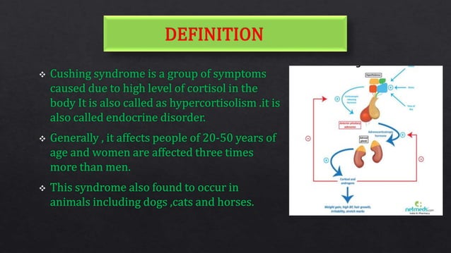 Cushing's syndrome presentation | PPT