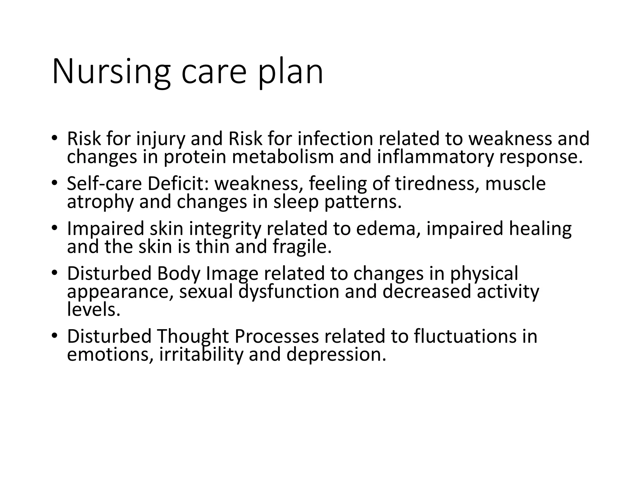 CUSHING SYNDROME, causes, symptoms and management | PPTX