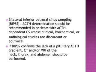 Cushing syndrome | PPTX