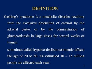 Cushing syndrome | PPT