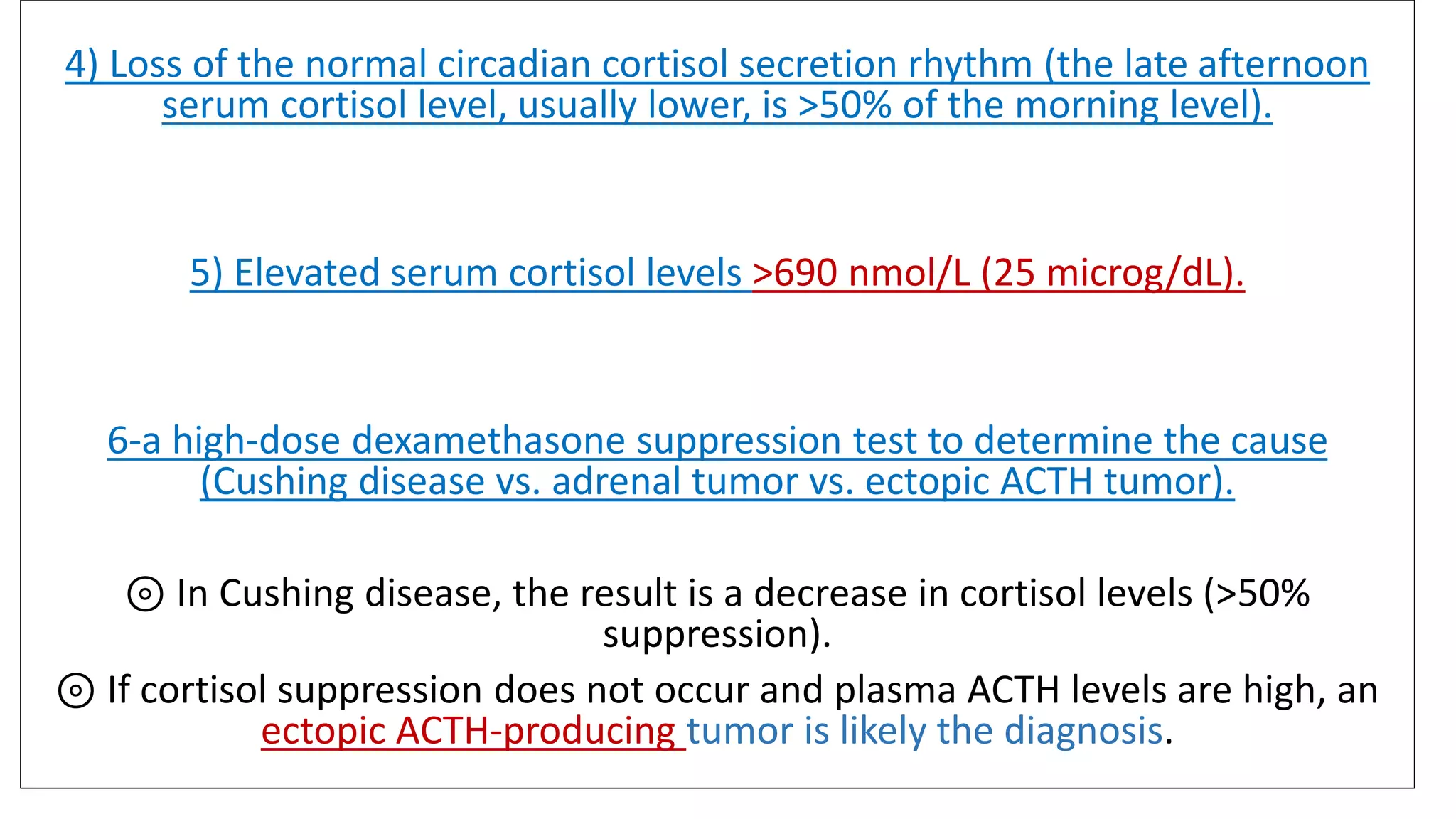 Approach to Cushing Syndrome | PPTX