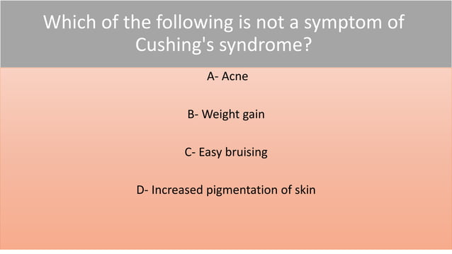 Approach to Cushing Syndrome | PPT