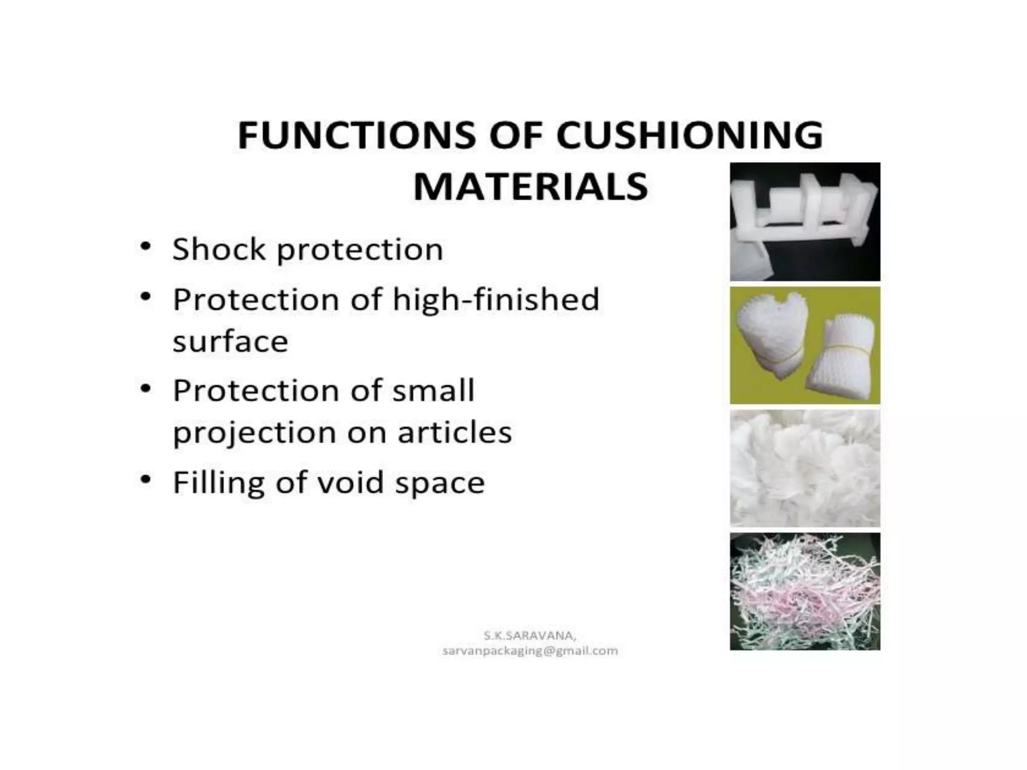 Cushioning material | PPTX