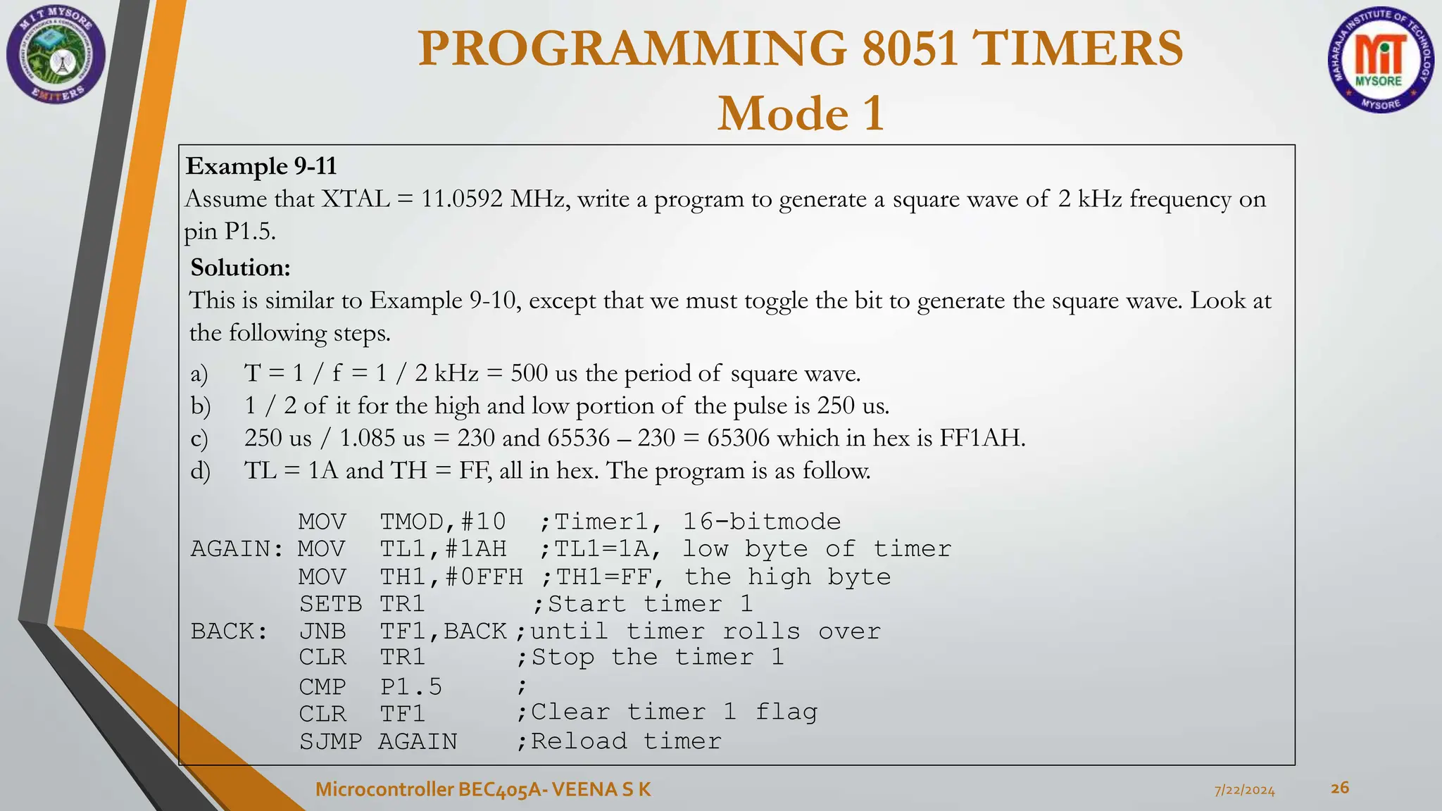 Microcontroller BEC405A-Timers and serial communication Module3.pptx