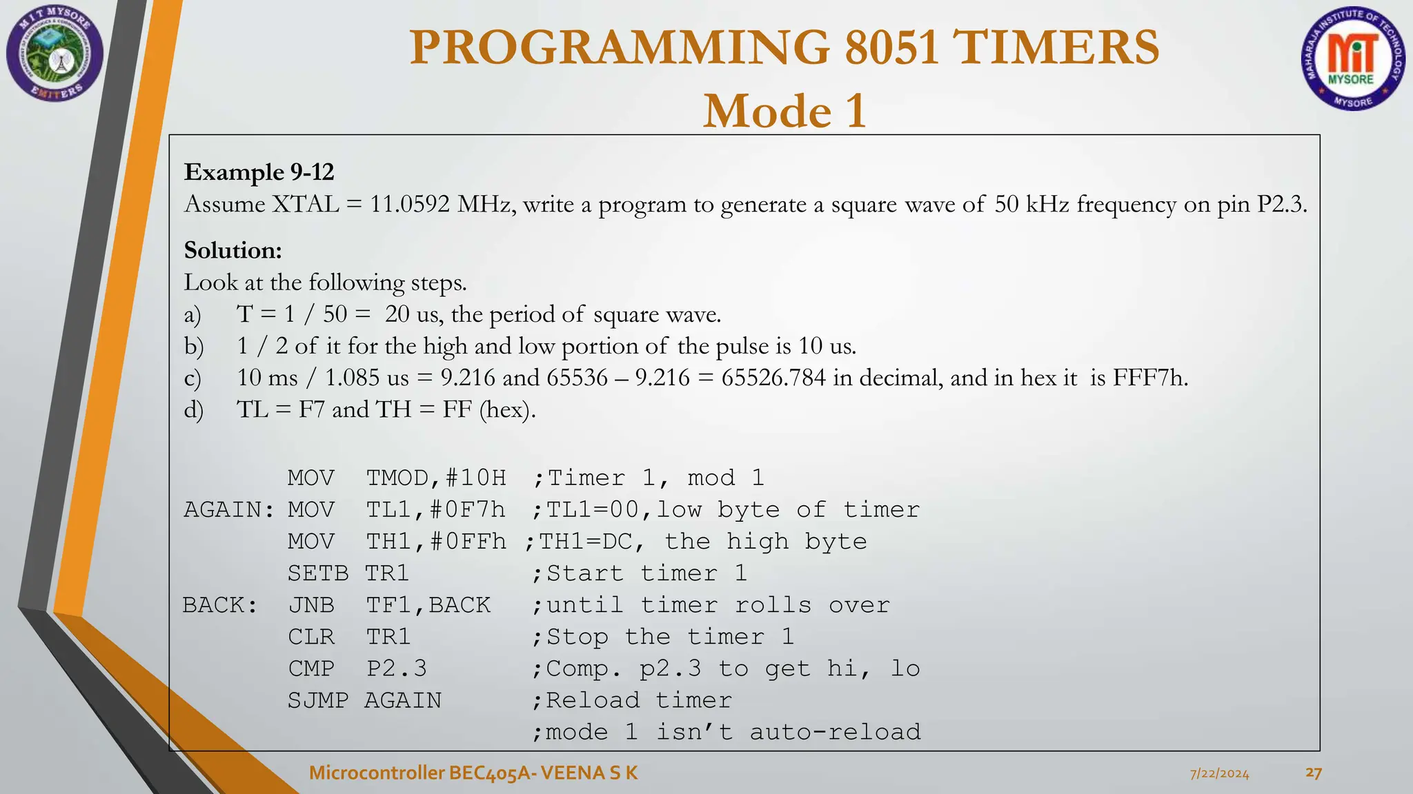 Microcontroller BEC405A-Timers and serial communication Module3.pptx
