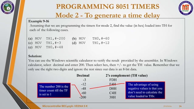 Microcontroller BEC405A-Timers and serial communication Module3.pptx