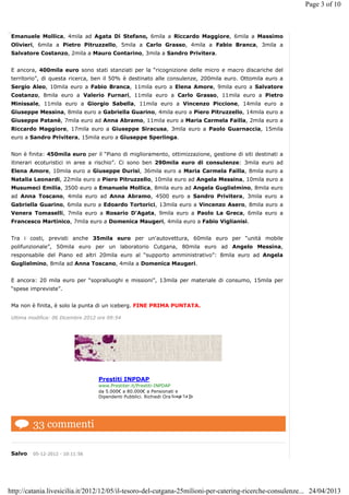 Cuspilici cutgana inchiesta procura ct cutgana cuspilici 1° puntata | PDF