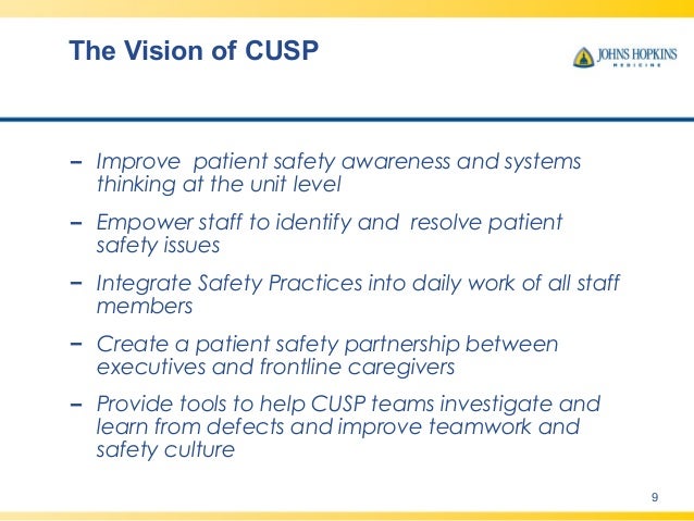 Cusp what is it how are we going to cause the next infection liza_deb