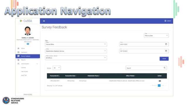 CuSSA Roll-out Training 2022 for DPWH Offices | PPTX | Business ...