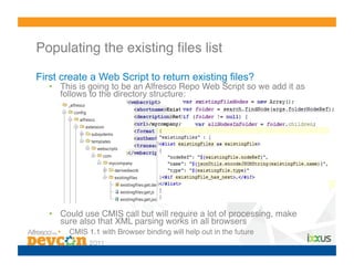 CUST-10 Customizing the Upload File(s) dialog in Alfresco Share | PPT