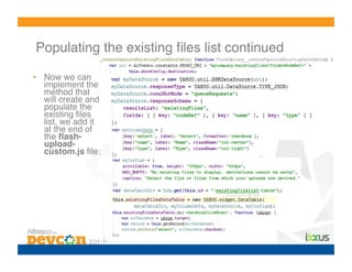 CUST-10 Customizing the Upload File(s) dialog in Alfresco Share | PPT