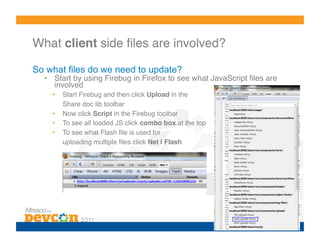 CUST-10 Customizing the Upload File(s) dialog in Alfresco Share | PPT