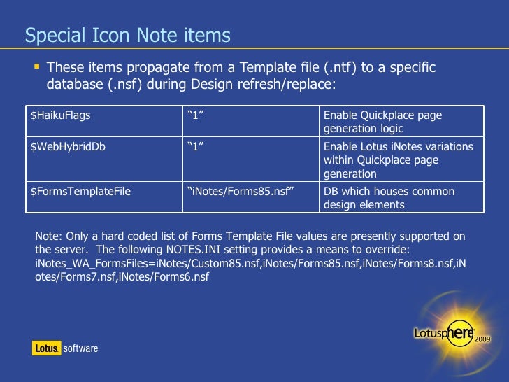 IBM Lotus iNotes 8.5 Customization