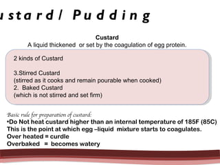 Custard pudding | PPT
