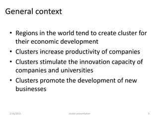 Clustler Michael E. Porteur | PPTX