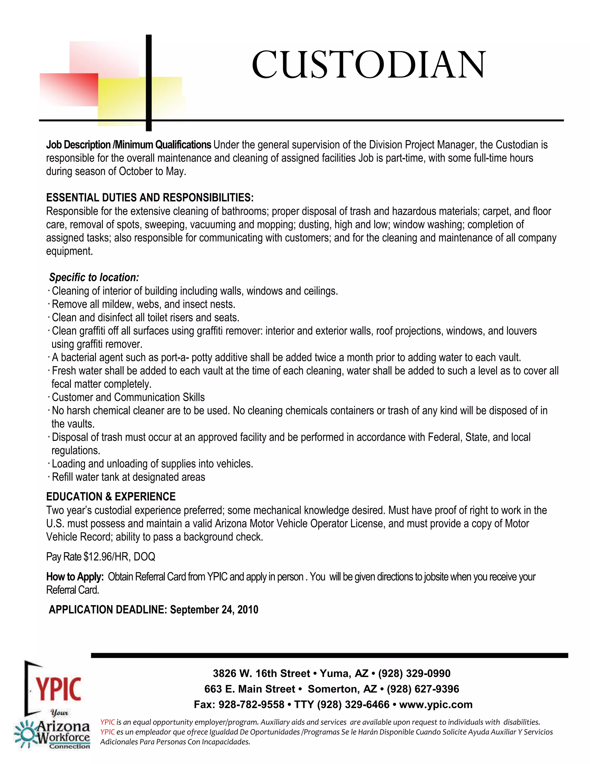 Custodian | PDF