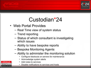 Custodian*24 Monitor Sales Presentation | PPT