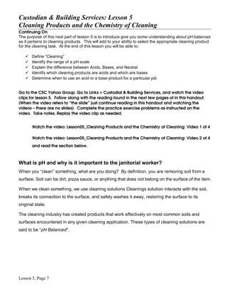 Custodian Practices and Procedures - An Excerpt | PDF